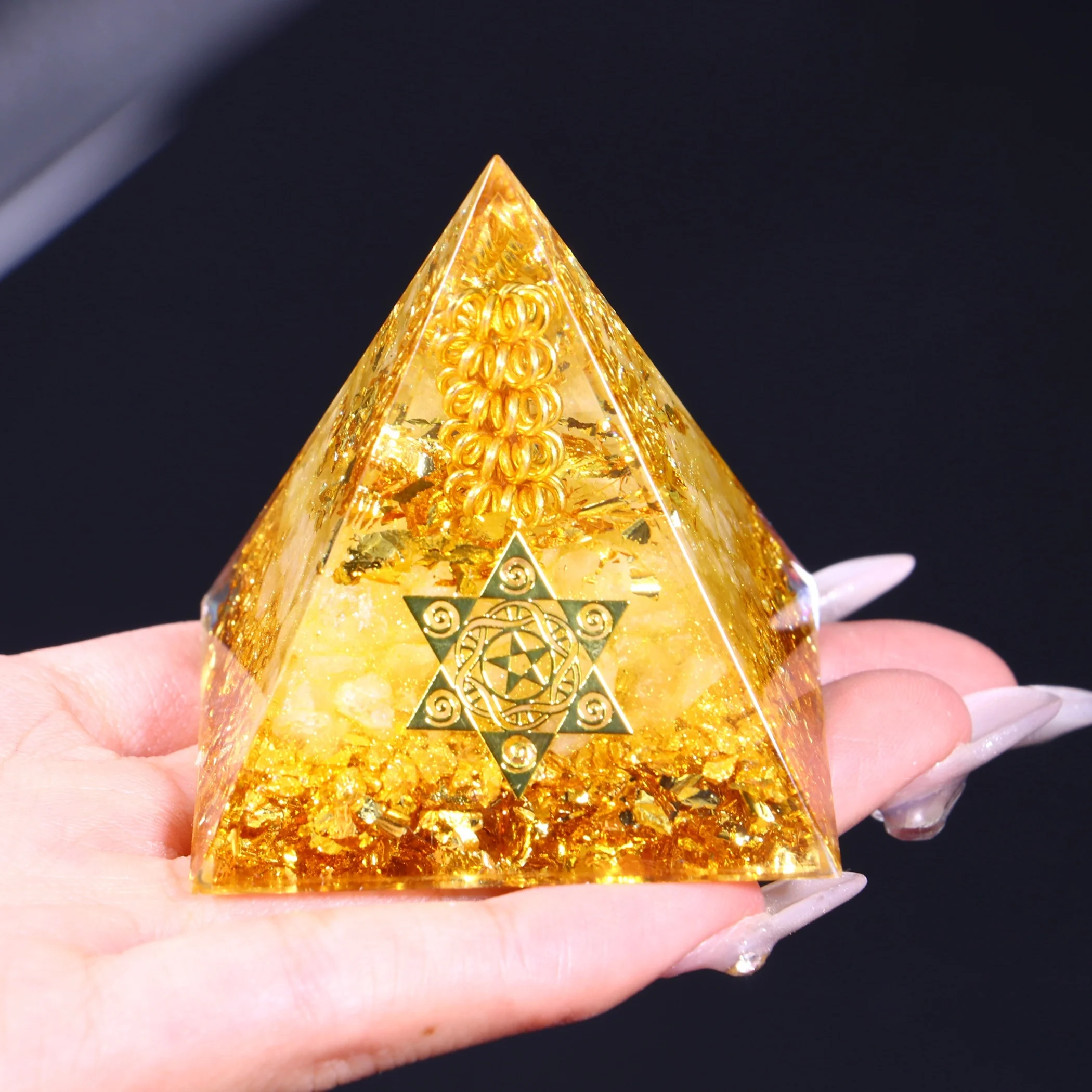 1-Piece-Citrine-Organ-Pyramid-Cube-Attract-Prosperity-Surround-Yourself ...