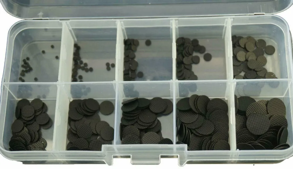 100x Keypad Repair Kit Remote Control Conductive Rubber Buttons pads,1 ...