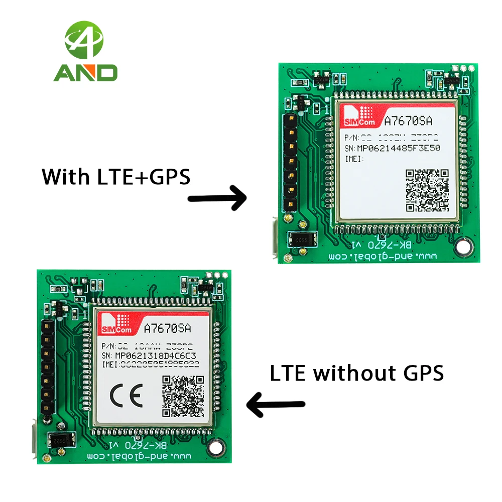 Simcom a7670sa 4g cat 1 com módulo gsm gps com placa de núcleo ...