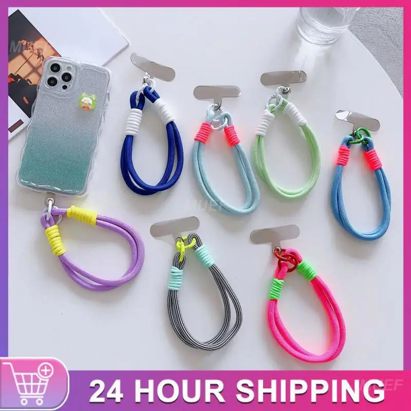 Short-Mobile-Phone-Chain-Solid-Candy-Color-Mobile-Phone-Accessories ...