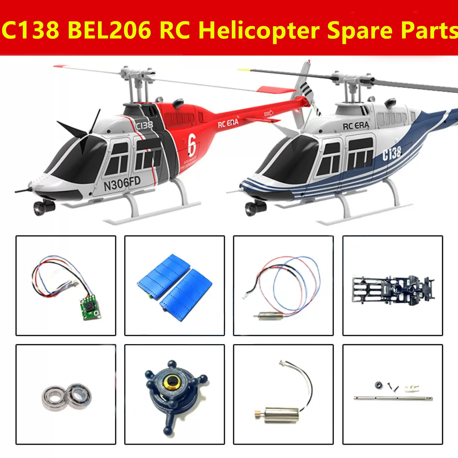 Pe-as-de-reposi-o-RC-Helicopter-Motor-Proeller-Rotor-Eixo-principal ...