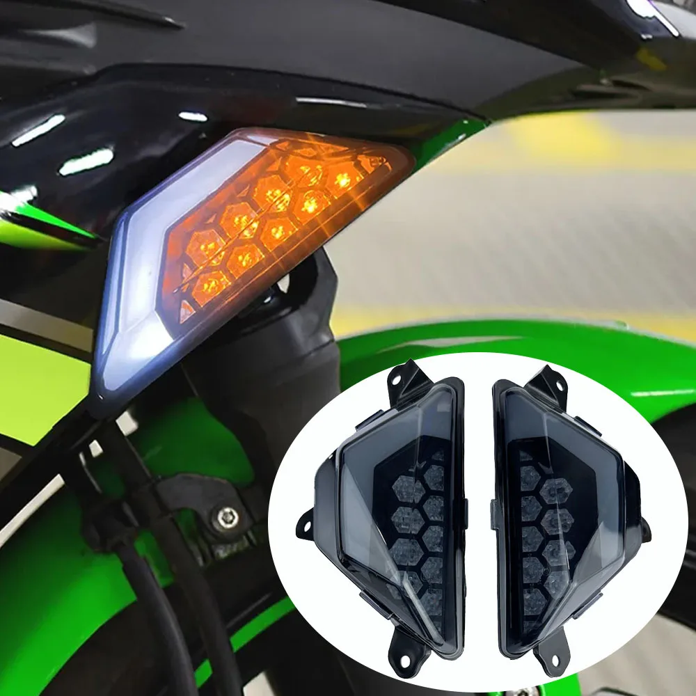 Motorcycle-LED-Turn-Signal-Indicator-Light-Lamp-Flasher-For-Kawasaki ...