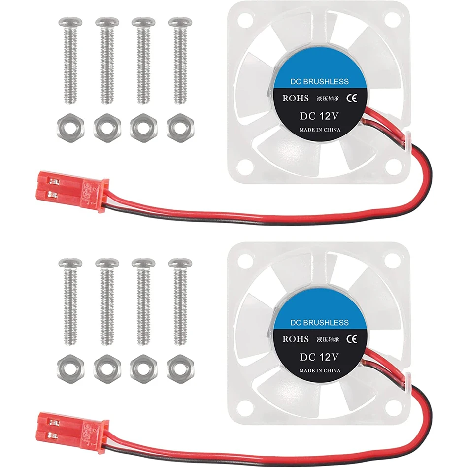 2Pcs-Cooling-Fan-LED-Light-PC-Computer-3010-5v-12v-24V-Case-Fan ...