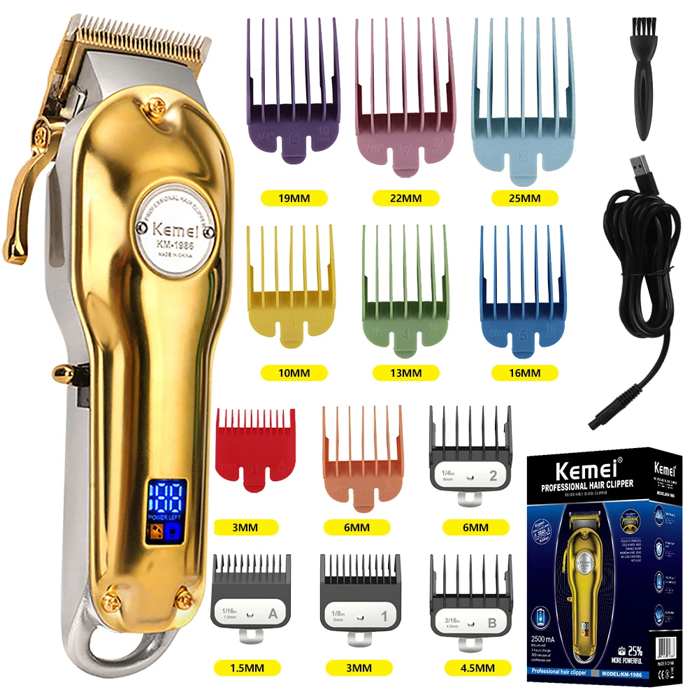 Hair-Clipper-Professional-Electric-Hair-Clipper-Rechargeable-Hair ...