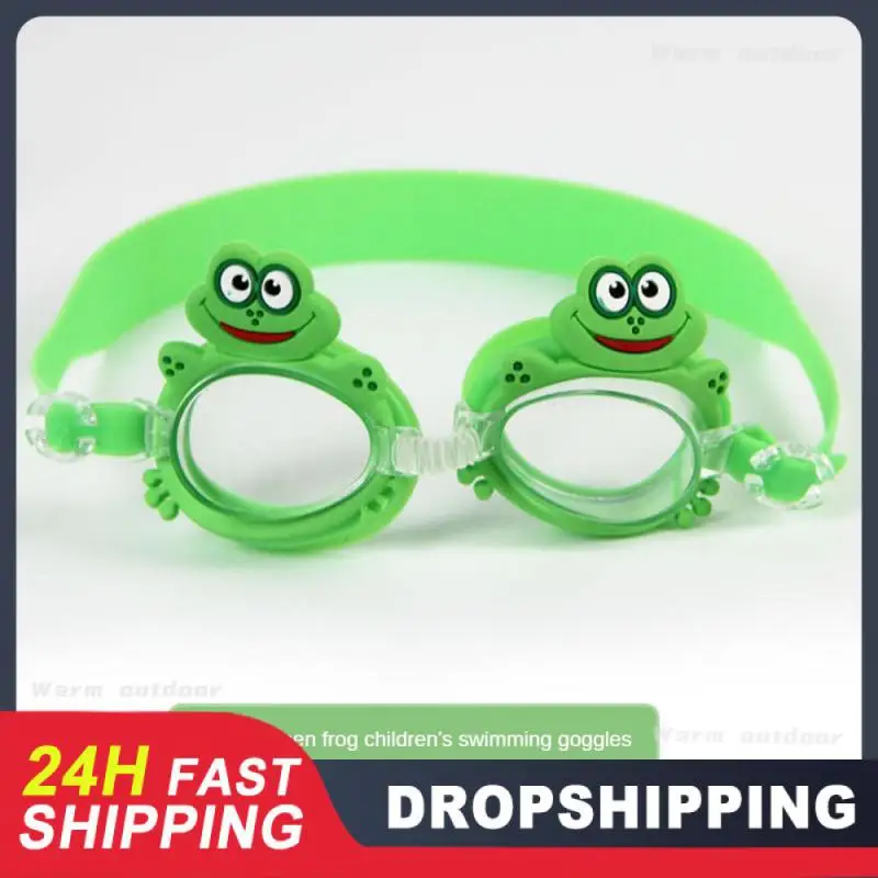 Anti-Fog-Swimming-Goggles-Cute-Cartoon-Waterproof-Adjustable-Swiming ...