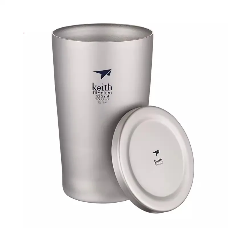Keith-Double-Wall-Titanium-Beer-Mugs-Insulation-Drinkware-Outdoor-Camping-Hiking-Coffee-Cups ...