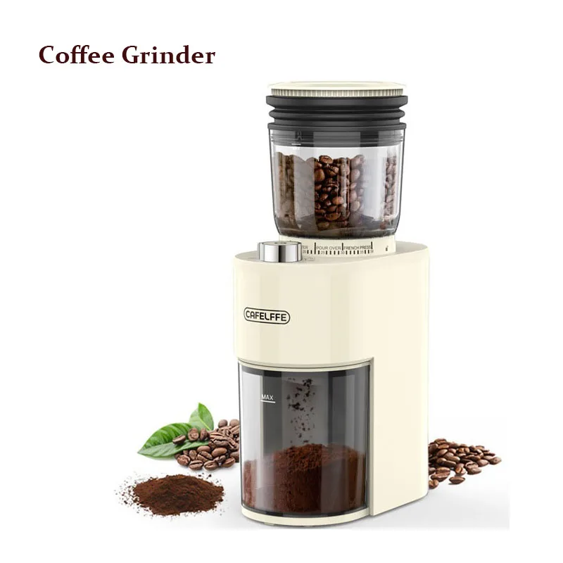 220V Electric Coffee Grinder Fully Automatic Coffee Bean Grinder Powder ...