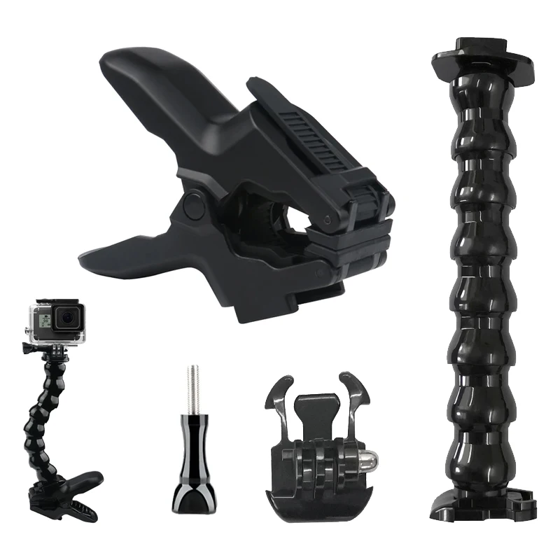 For-GoPro-Hero-12-11-Powerful-Clamp-Quick-Release-Bracket-360-Degree ...