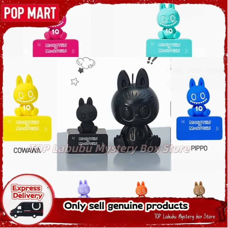 NEW POP MART The Monsters Labubu 10th Anniversary Series Fridge Magnet ...