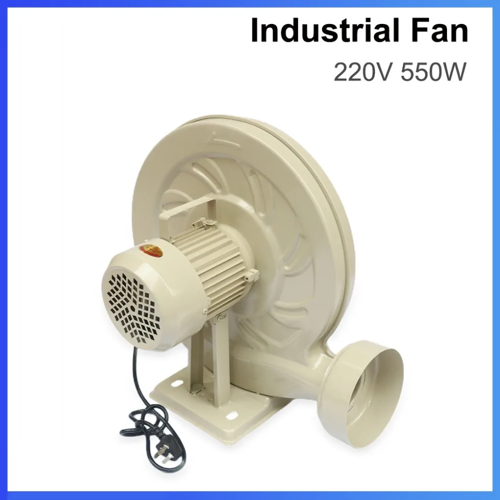Industrial-Fan-220V550W-Air-Blower-Centrifugal-Type-for-CO2-Laser ...