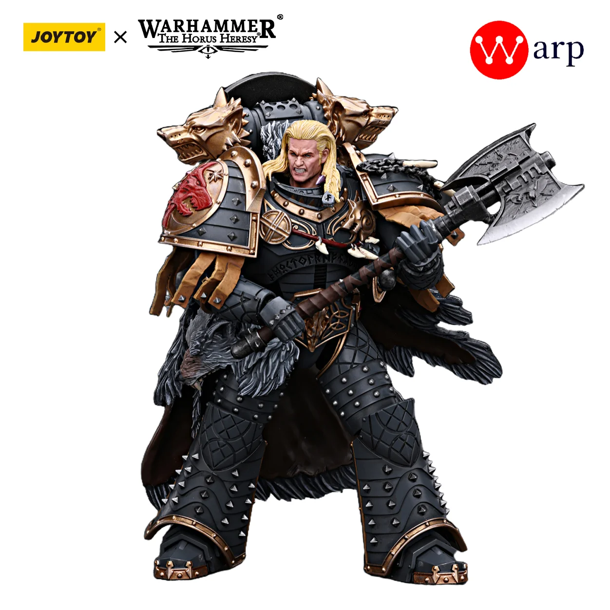 Joytoy-Warhammer-Action-Figure-Space-Wolves-Leman-Russ-Primarch-da-VI ...