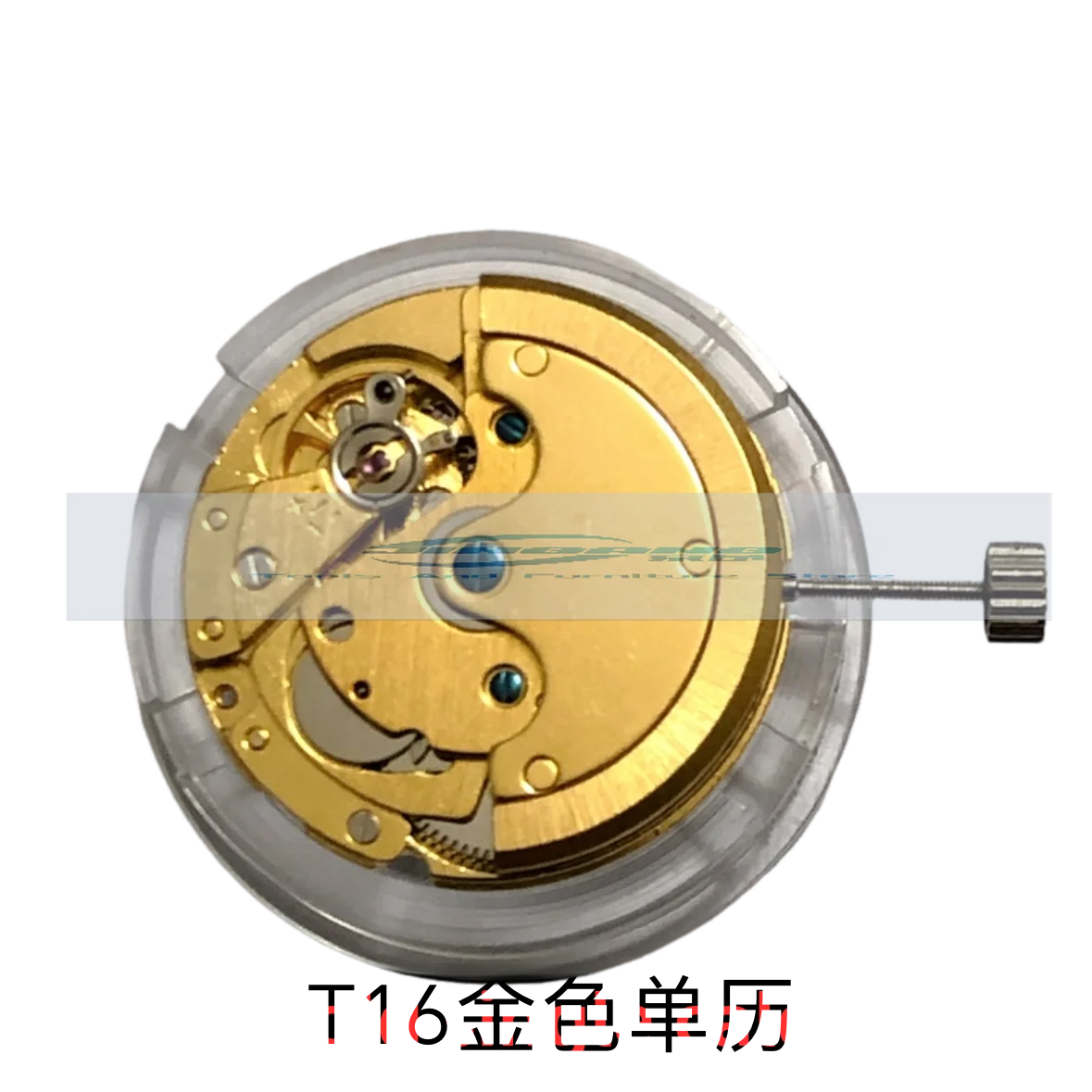 The New Domestic T16 Movement ST16 Three-pin Gold Single Calendar ...