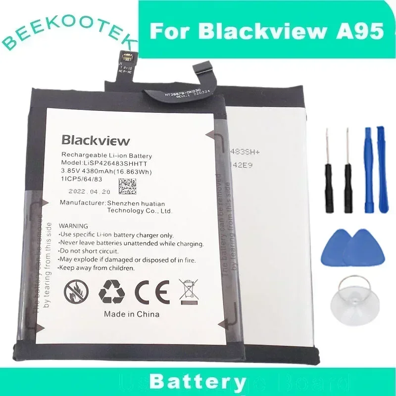 New production date for Blackview A95 battery 4380mAh Long standby time ...