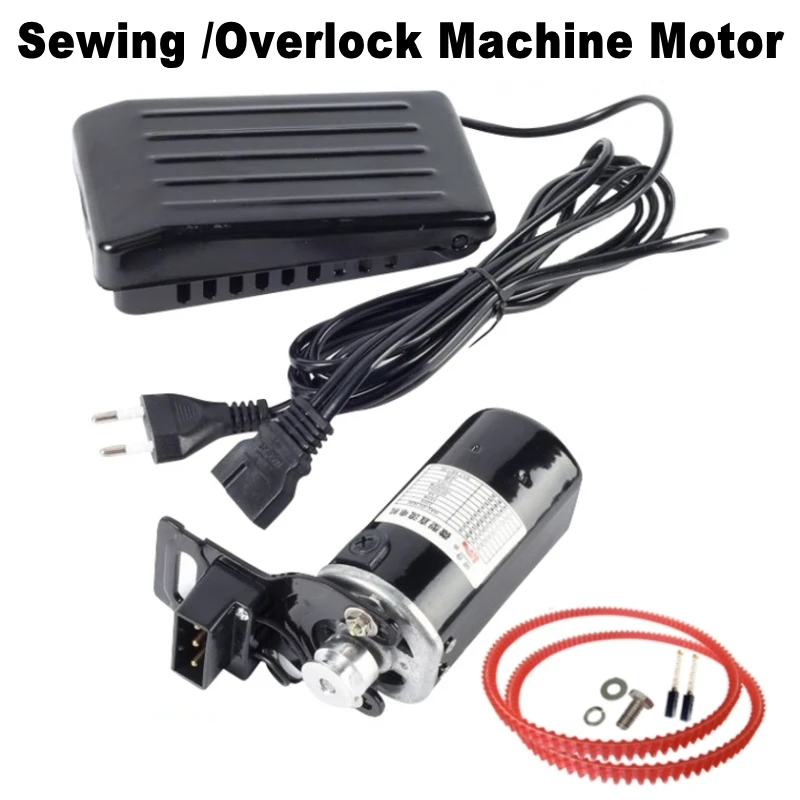 250W-220V-Home-Sewing-Machine-Motor-Overlock-Machine-Motor-Kit-with ...