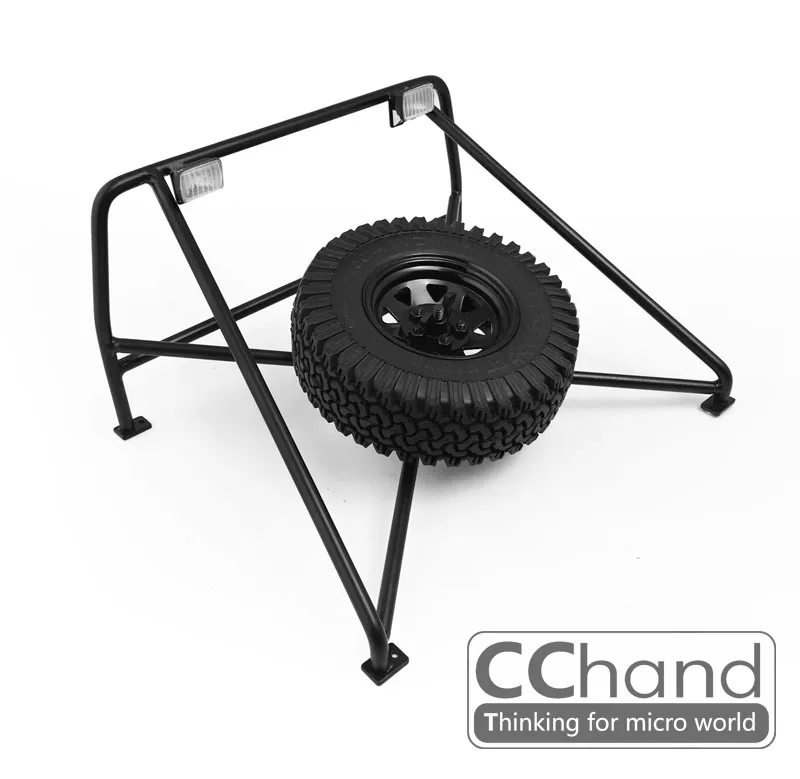 Metal Spare Wheel Roll Cage for CChand -RC4WD 1/10 Chevrolet Blazer ...