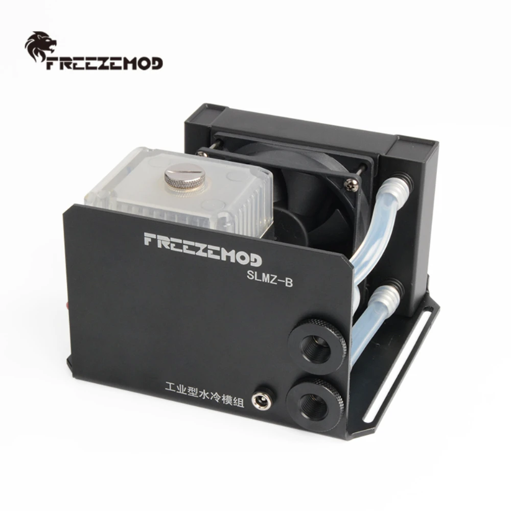 Freezemod 80mm Aluminum Heat Sink Industrial Water Cooling Module With ...