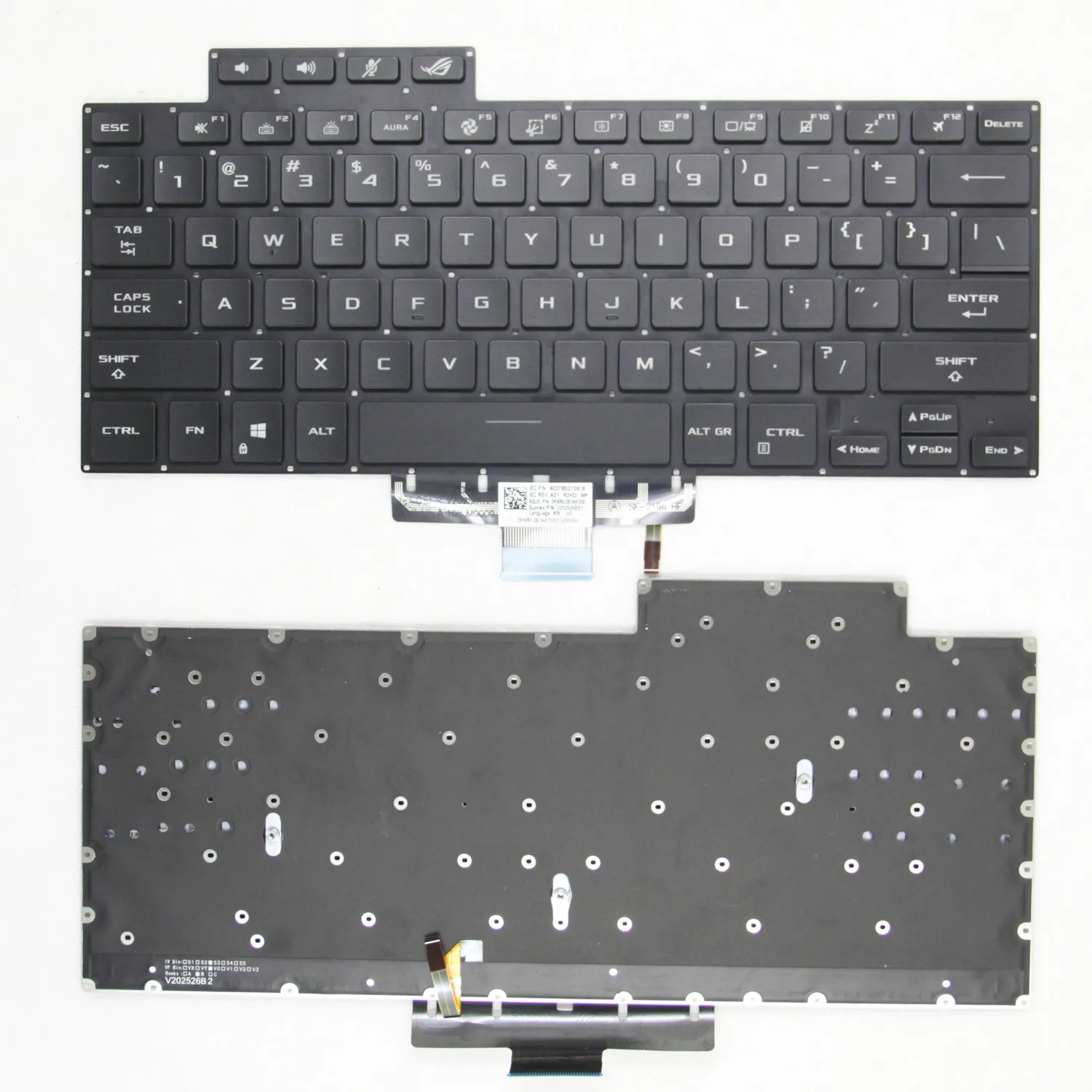New for ASUS Zephyrus ROG 16 G16 GA503 15 GU603 GU603H US Keyboard ...