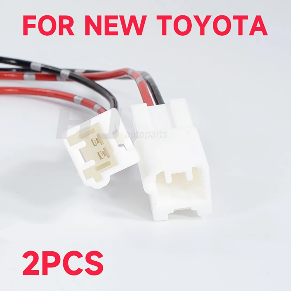 2pcs Car Audio Speaker Adapter Wire Plug Subwoofer Lossless Install ...