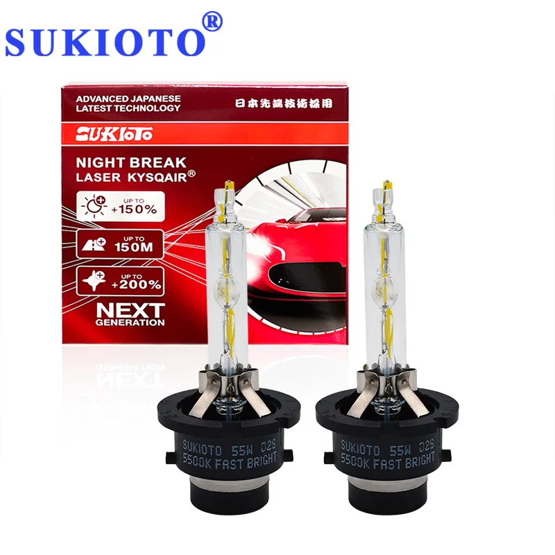 2PCS-SUKIOTO-GENUINE-D2S-D2R-D4S-D2R-Xenon-55W-5500K-Bulbs-For-Car ...