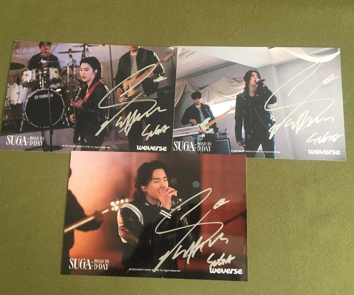 Autographed signed Photo Card K-POP 4*6 2023 - AliExpress 15