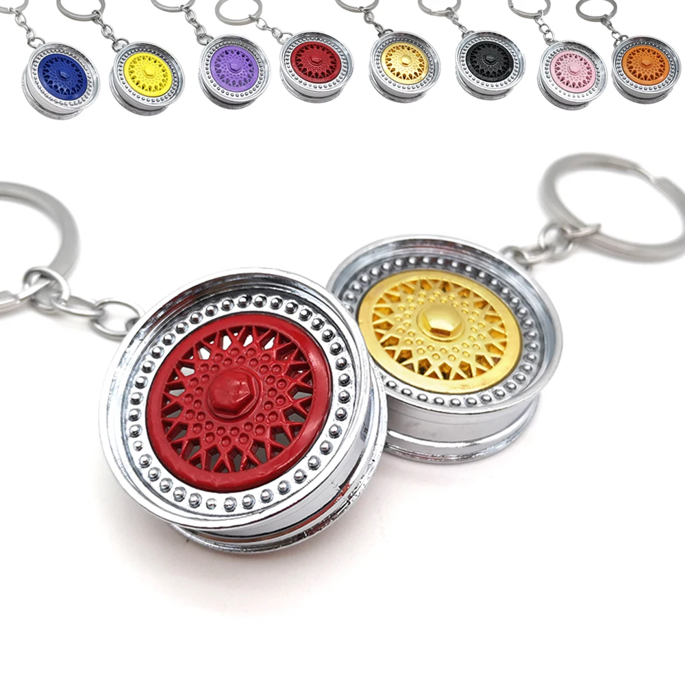Wheel-Rim-Keychain-Keyring-3D-Keychain-Creative-Accessories-Auto-Part ...