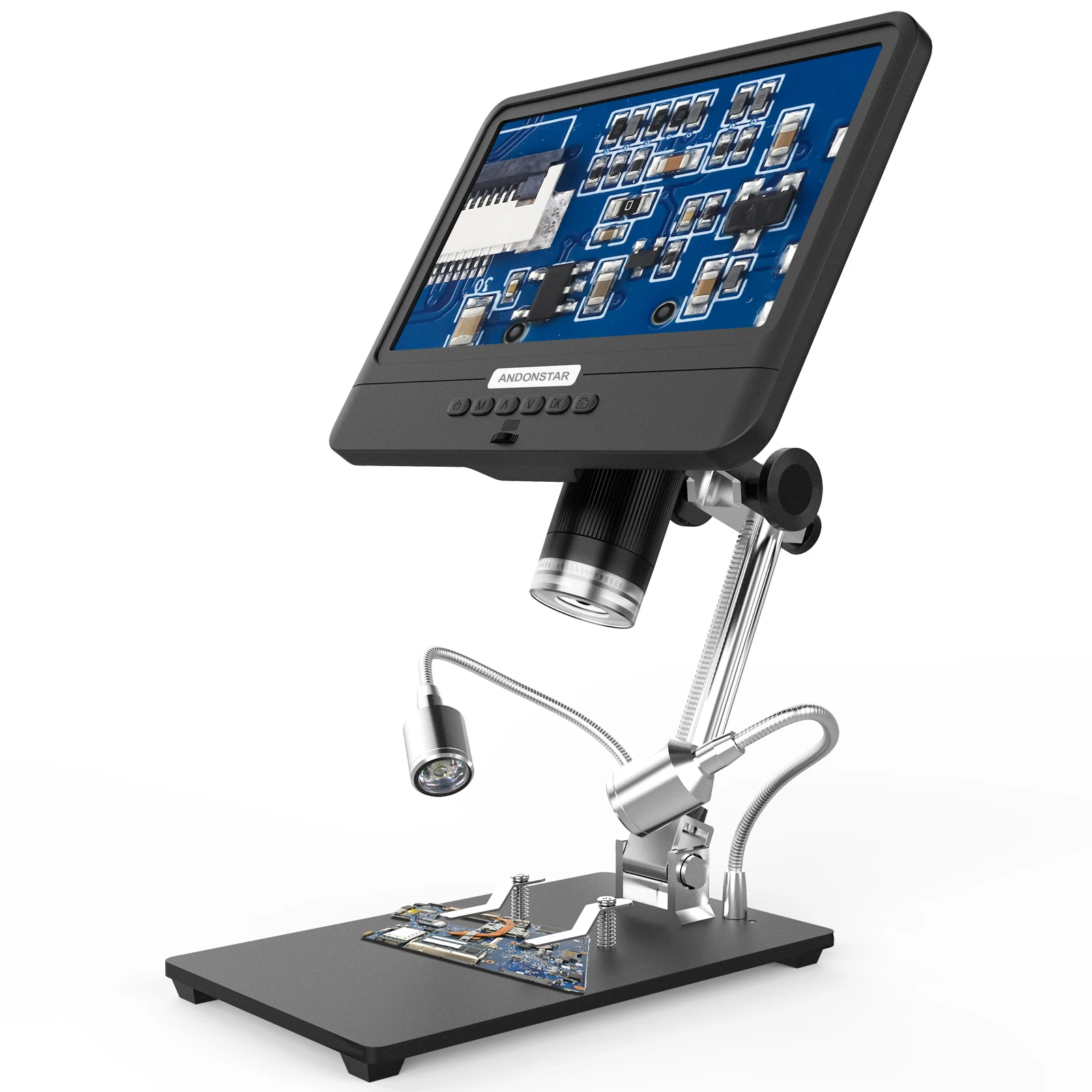 Andonstar AD208S Microscope 8.5 Inch LCD Display Screen 5X-1200X ...