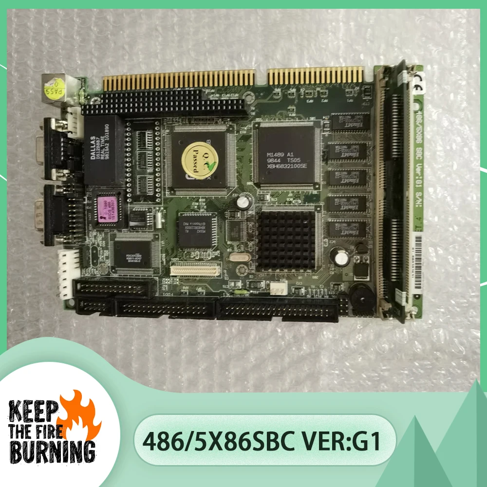 486/5x86SBC VER:G1 For Axiomtek Industrial Control Motherboard ...