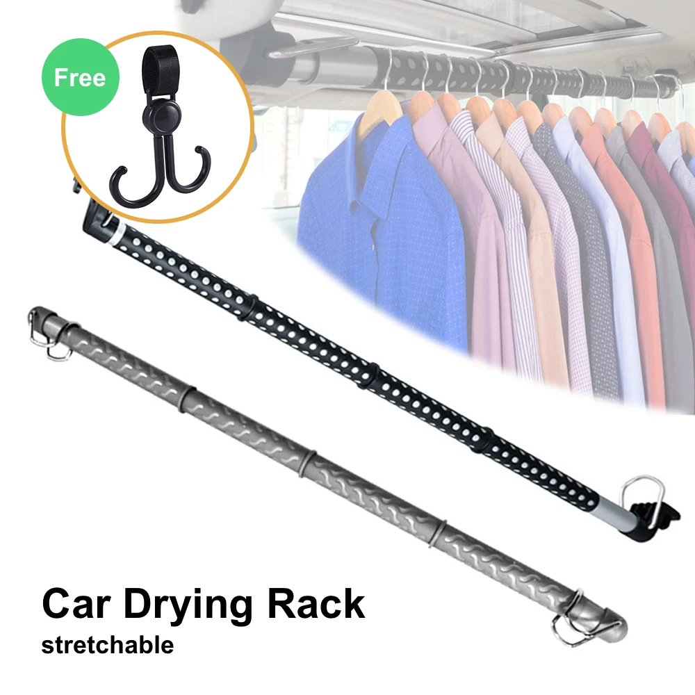 Car-drying-rod-trunk-drying-rack-Trunk-hanger-rod-Camping-drying-rack ...