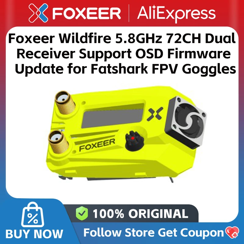 Foxeer-Wildfire-5-8GHz-72CH-Dual-Receiver-Support-OSD-Firmware-Update ...