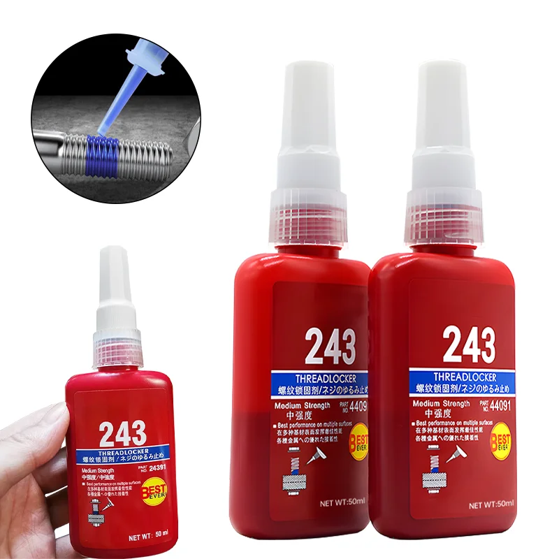 Threadlocker Quick Drying Screw Locking Agent Blue Screw Glues ...