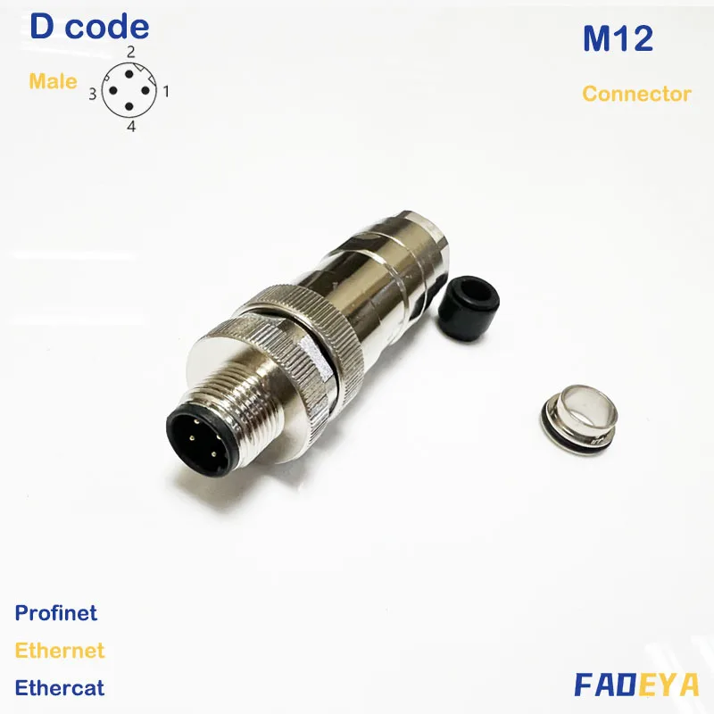 M12-D-code-4-Pins-Shield-Ethernet-Profinet-Male-IO-Module-site ...