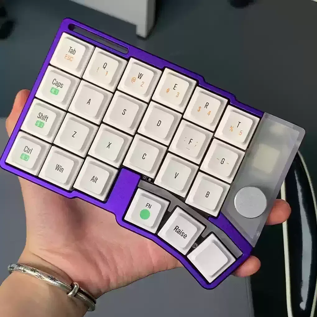 Cornix Split Keyboard Bluetooth Dual Mode 48Keys CNC Shell VIAL Kaili ...