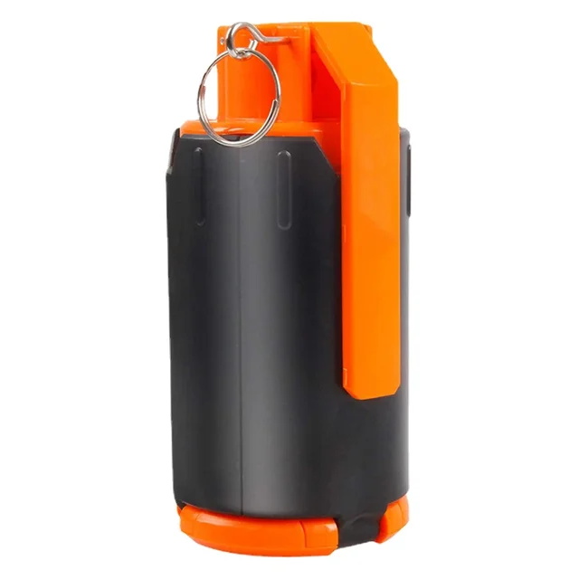 ZHUIYUE Water Bomb Orange Grenade Paintball Tactical Props Water Beads ...
