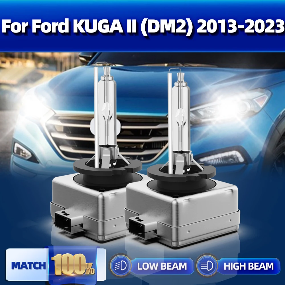 2PCS-35W-Xenon-Light-12V-Xenon-Headlights-Bulbs-6000K-White-Auto-Lamp ...