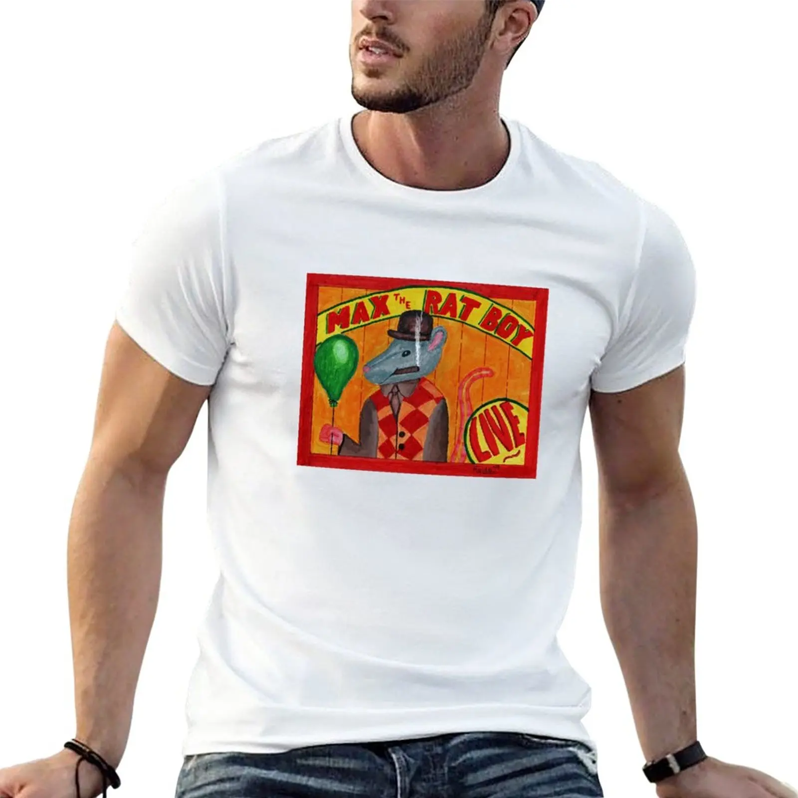 New-Max-the-Rat-Boy-Sideshow-Poster-T-Shirt-funny-t-shirts-plain-t ...