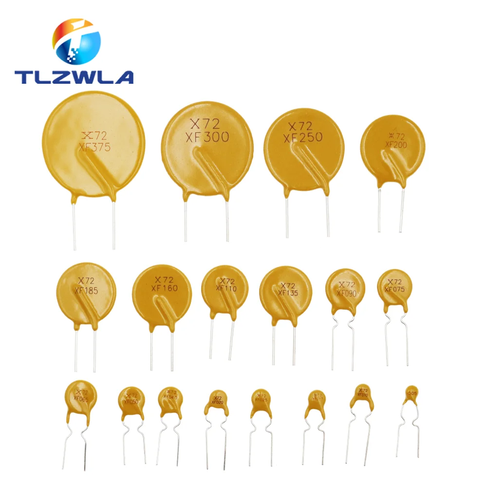 10PCS Self-Recovery Fuse PPTC RXEF005-RXEF500 RXEF030 RXEF050 72V 60V 0 ...