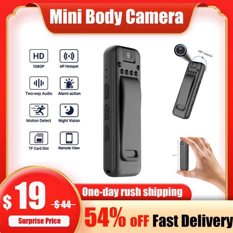 Mini Micro Camera Surveillance Body Cam Smart Home Life Camcorder ...