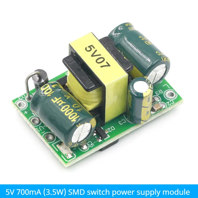 AC-DC 5V 700mA 12V 450mA 9V 500mA 3.5W Precision Buck Converter AC 220V ...