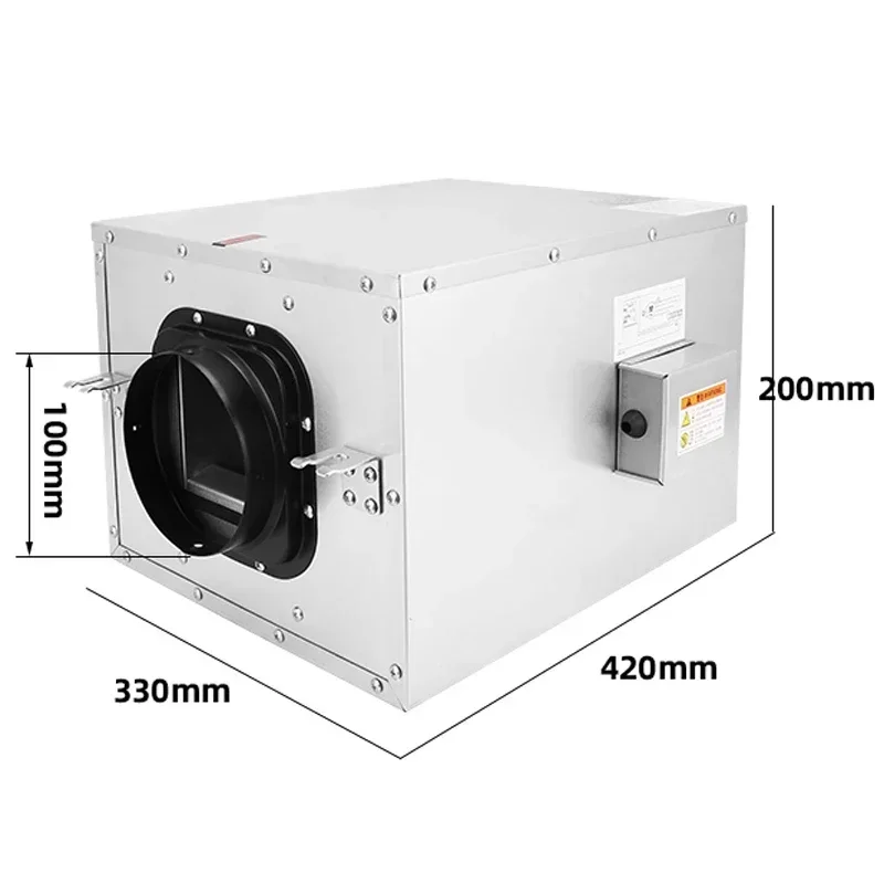 Fresh-Air-System-Ventilation-Fan-Powerful-Silent-One-way-Exhaust-Fan ...