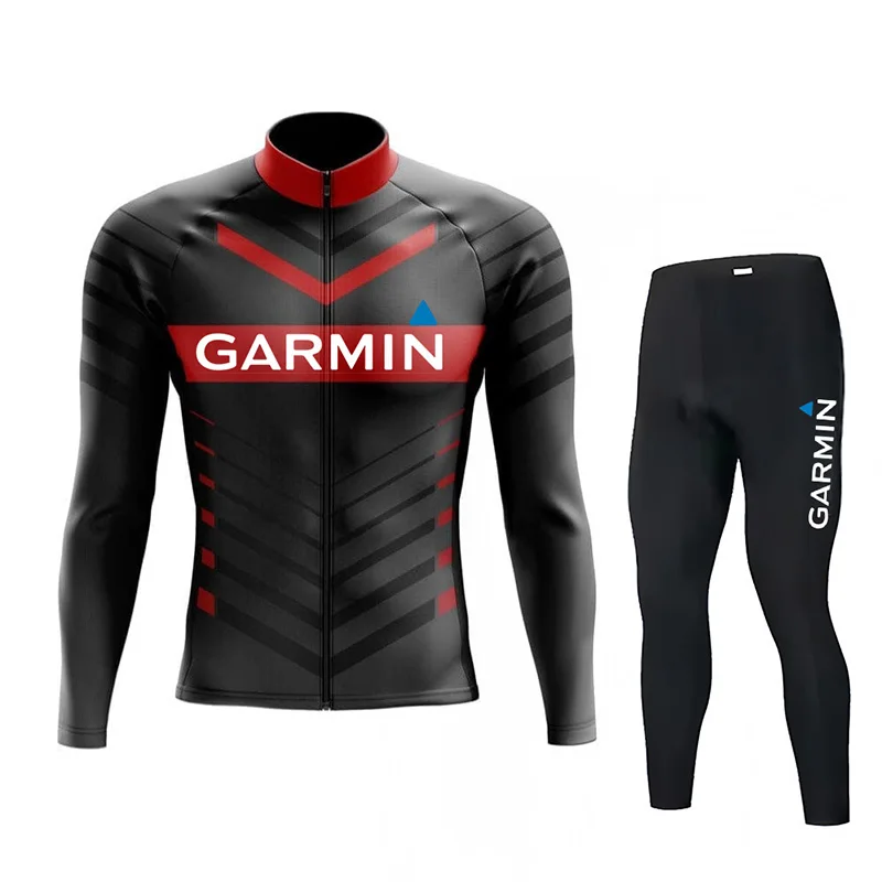 2026 Spring Summer Autumn Men's Garmin jersey longsleeve Bicycle Suit ...