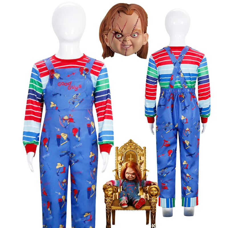 Anime-Scary-Child-is-Play-Chucky-Cosplay-Costume-Cos-Masks-Chucky-Role ...