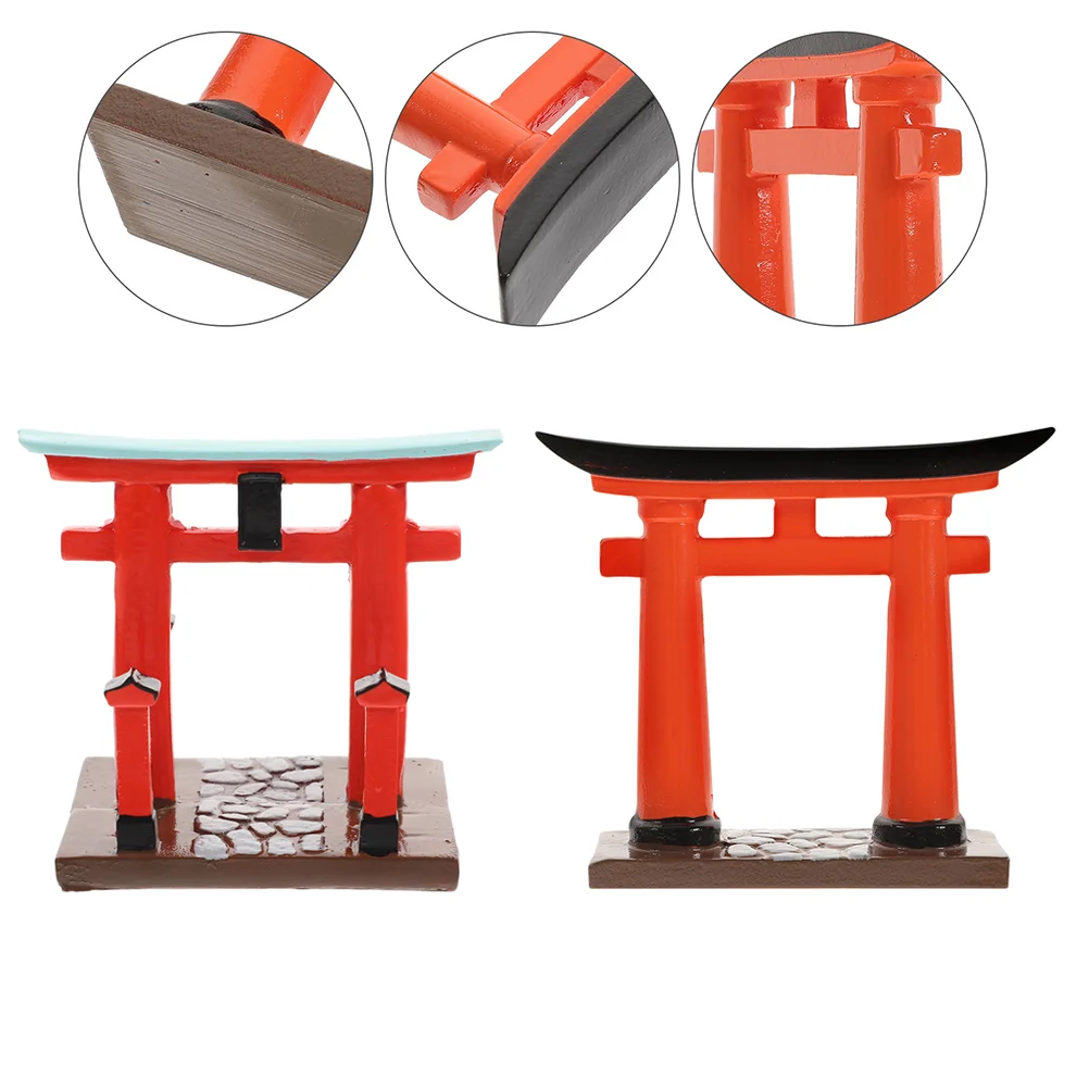 2Pcs-Mini-Japanese-Torii-Gate-Figurines-Micro-Landscaping-Torii-Gate ...