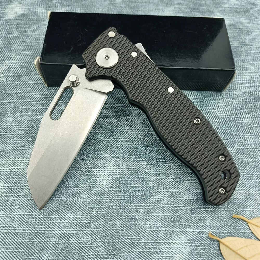 DEMKO-Assisted-Folding-Pocket-Knife-Facas-Flipper-Sheepfoot-Blade-G10 ...