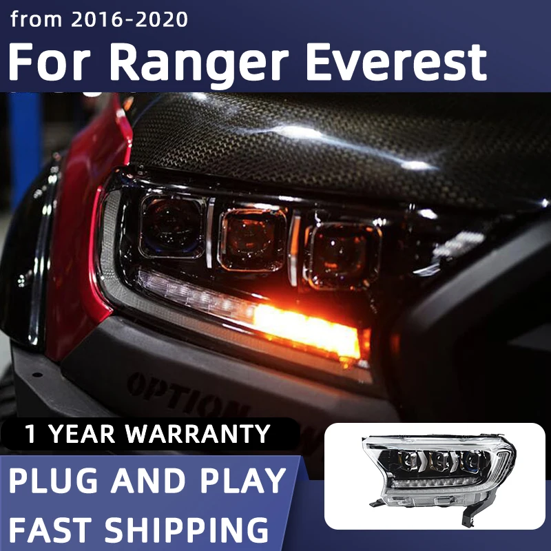 Ford Ranger PX2/PX3/Wildtrak Mustang Style Projector, 52% OFF