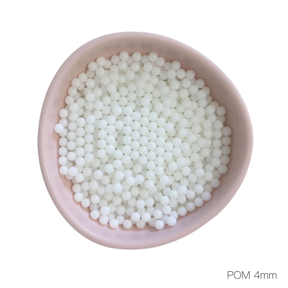 4mm Delrin Polyoxymethylene (POM) / Celcon Solid Plastic Balls for Ball ...