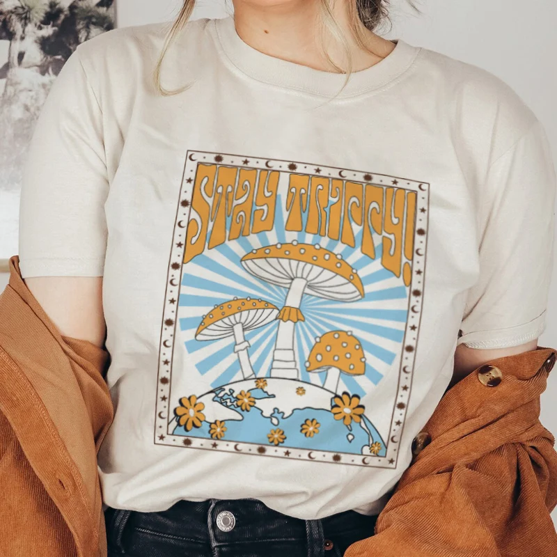 Stay-Trippy-70s-Retro-Graphic-Tees-Women-Summer-Loose-Vintage-Boho ...