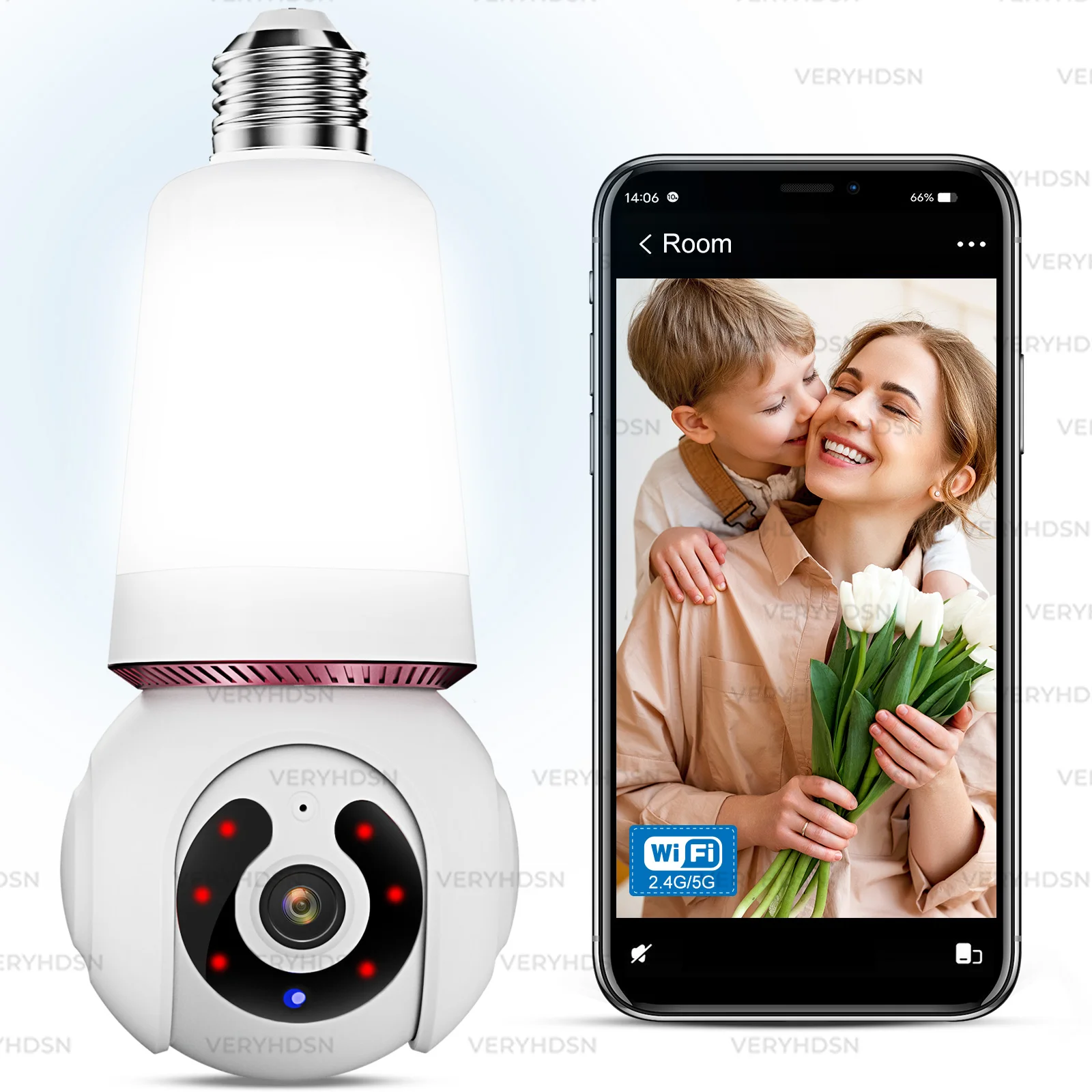 5G-E27-Wifi-Bulb-Camera-2-in-1-Surveillance-Camera-Security-Video-Full ...