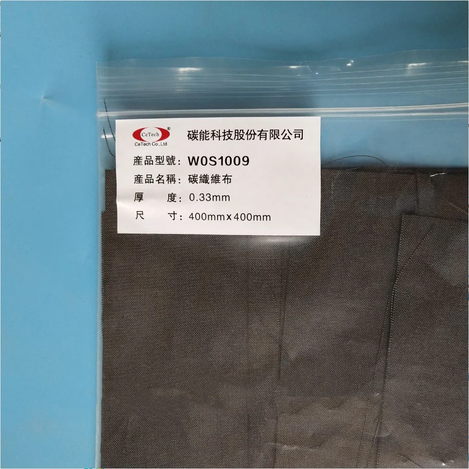 Fuel cell carbon cloth Taiwan carbon cloth / W0S1009 cetech hydrophilic ...