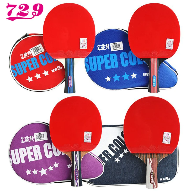 729-Super-Color-S-Series-Table-Tennis-Racket-Professional-Carbon-Blade ...