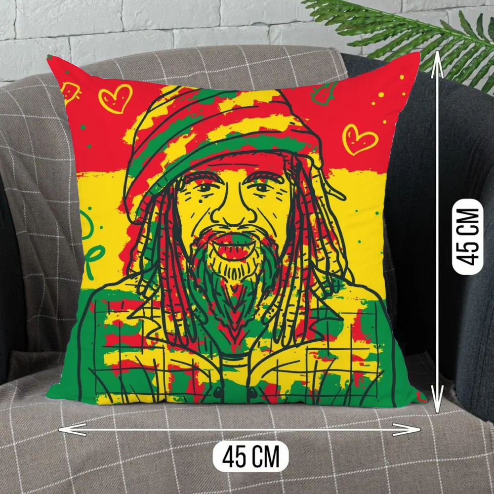 Reggae-Rasta-Hippie-Band-High-Cushions-Home-Decor-Decorative-Sofa ...